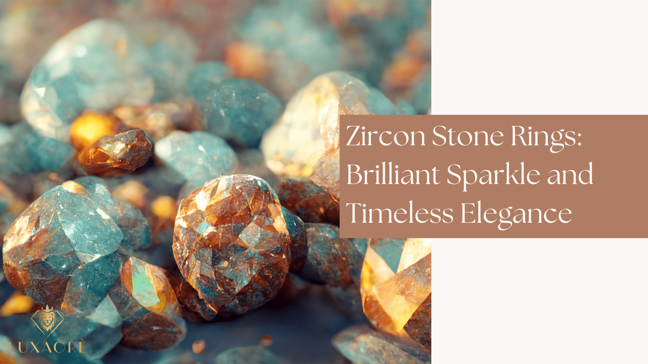 Elegant Zircon Stone Rings: Symbolizing Purity and Clarity - Luxaore