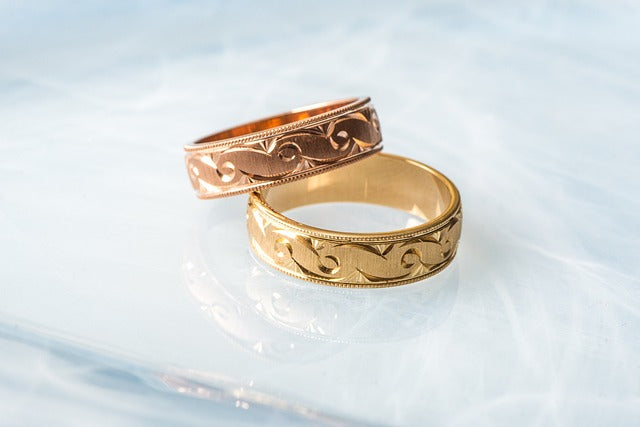 Gleaming Rose Gold Elegance: Unveiling the Allure of Radiant Rings ...